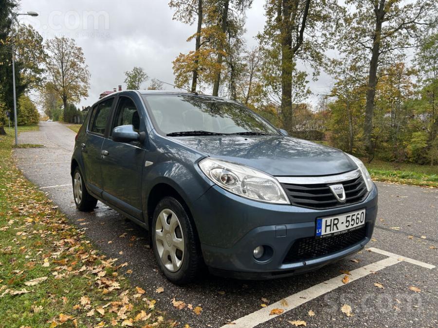 Zils Dacia Sandero 2011 Alūksne, ar dzinēja tilpumu 1.50 L un nobraukumu 0 tūkst. km par 1850 €, foto 3 vietnē AUTOMOTO.COM.LV