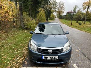 Zils Dacia Sandero 2011 Alūksne, ar dzinēja tilpumu 1.50 L un nobraukumu 0 tūkst. km par 1850 €, foto 4 vietnē AUTOMOTO.COM.LV