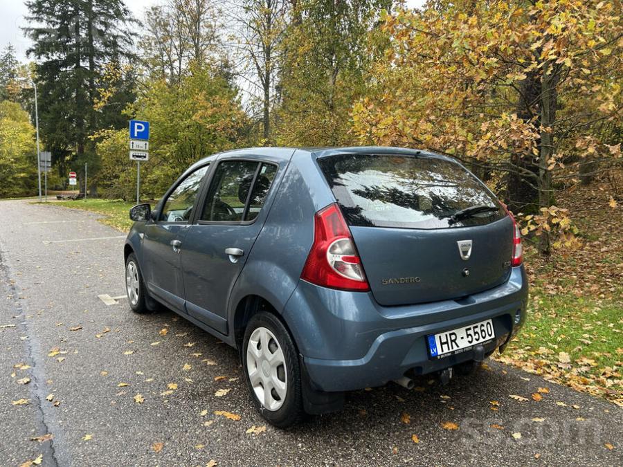 Zils Dacia Sandero 2011 Alūksne, ar dzinēja tilpumu 1.50 L un nobraukumu 0 tūkst. km par 1850 €, foto 8 vietnē AUTOMOTO.COM.LV