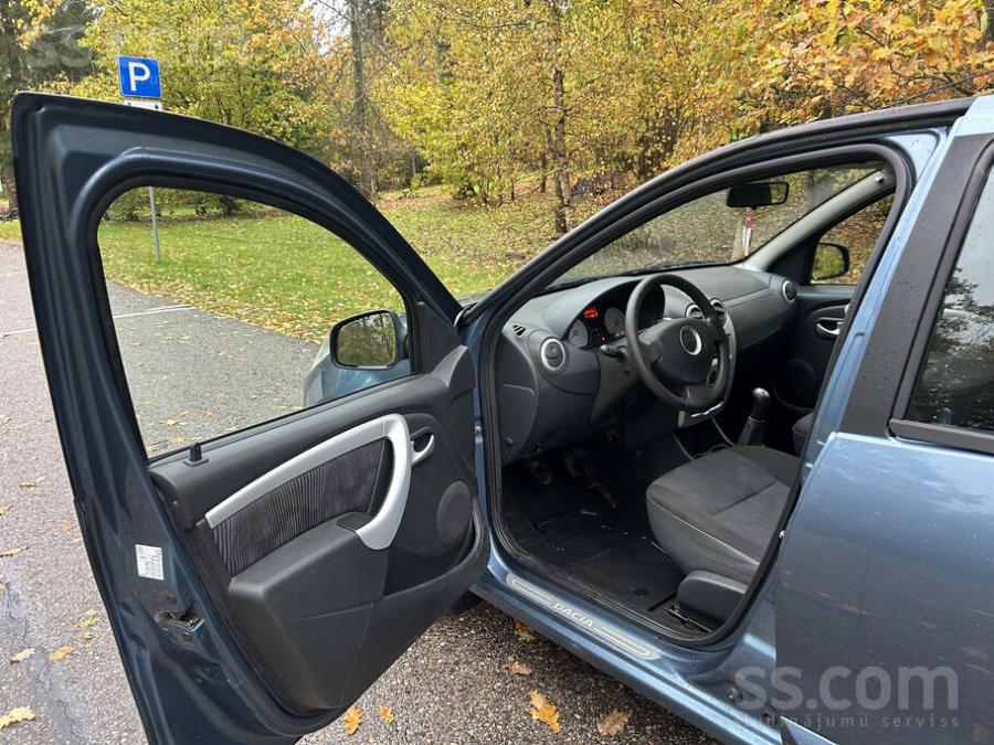 Zils Dacia Sandero 2011 Alūksne, ar dzinēja tilpumu 1.50 L un nobraukumu 0 tūkst. km par 1850 €, foto 11 vietnē AUTOMOTO.COM.LV