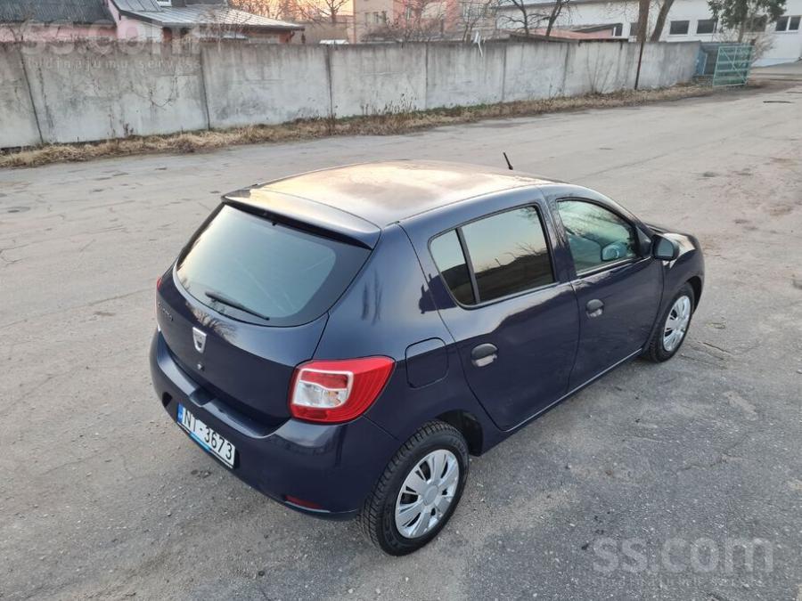 Zils Dacia Sandero 2013 Ogre, ar dzinēja tilpumu 1.20 L un nobraukumu 0 tūkst. km par 2990 €, foto 11 vietnē AUTOMOTO.COM.LV