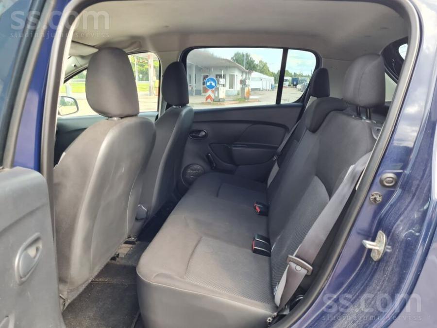 Zils Dacia Sandero 2013 Ogre, ar dzinēja tilpumu 1.20 L un nobraukumu 0 tūkst. km par 2990 €, foto 8 vietnē AUTOMOTO.COM.LV