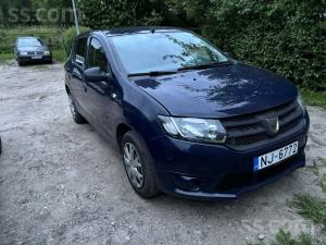 Blue Dacia Sandero 2015 in Riga, with an engine capacity of 1.20 L and mileage of 135 thousand km for 3250 €, photo  on AUTOMOTO.COM.LV