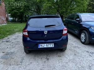 Синий Дачия Сандеро 2015 в Рига, объемом двигателя 1.20 л и пробегом 135 тыс. км за 3250 €, фото 6 на AUTOMOTO.COM.LV