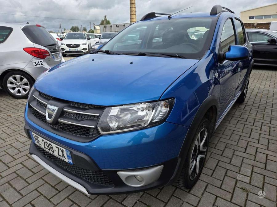 Zils Dacia Sandero 2015 Tauragė, ar dzinēja tilpumu 1.50 L un nobraukumu 292 tūkst. km par 3950 €, foto 10 vietnē AUTOMOTO.COM.LV