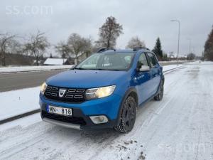 Zils Dacia Sandero 2017 Krāslava, ar dzinēja tilpumu 1.50 L un nobraukumu 238 tūkst. km par 6200 €, foto  vietnē AUTOMOTO.COM.LV