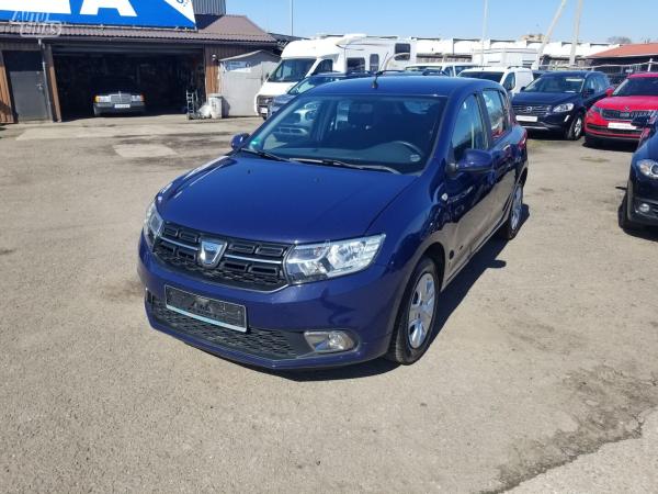 Zils Dacia Sandero 2019 Kauņa, ar dzinēja tilpumu 0.90 L un nobraukumu 161 tūkst. km par 3999 €, foto 1 vietnē AUTOMOTO.COM.LV