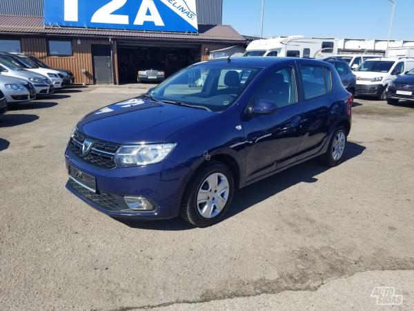 Zils Dacia Sandero 2019 Kauņa, ar dzinēja tilpumu 0.90 L un nobraukumu 161 tūkst. km par 3999 €, foto 2 vietnē AUTOMOTO.COM.LV