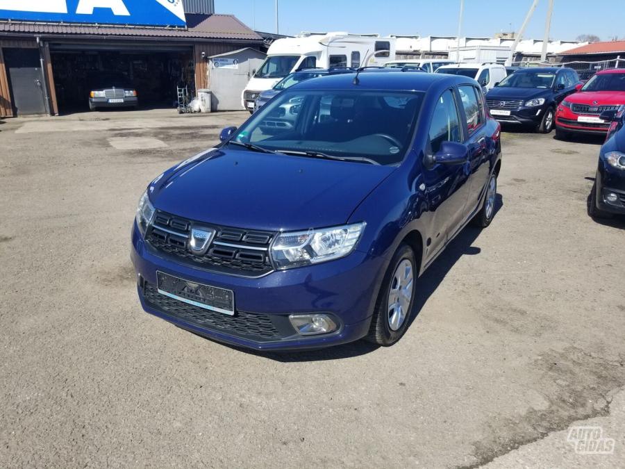 Zils Dacia Sandero 2019 Kauņa, ar dzinēja tilpumu 0.90 L un nobraukumu 161 tūkst. km par 3750 €, foto 1 vietnē AUTOMOTO.COM.LV