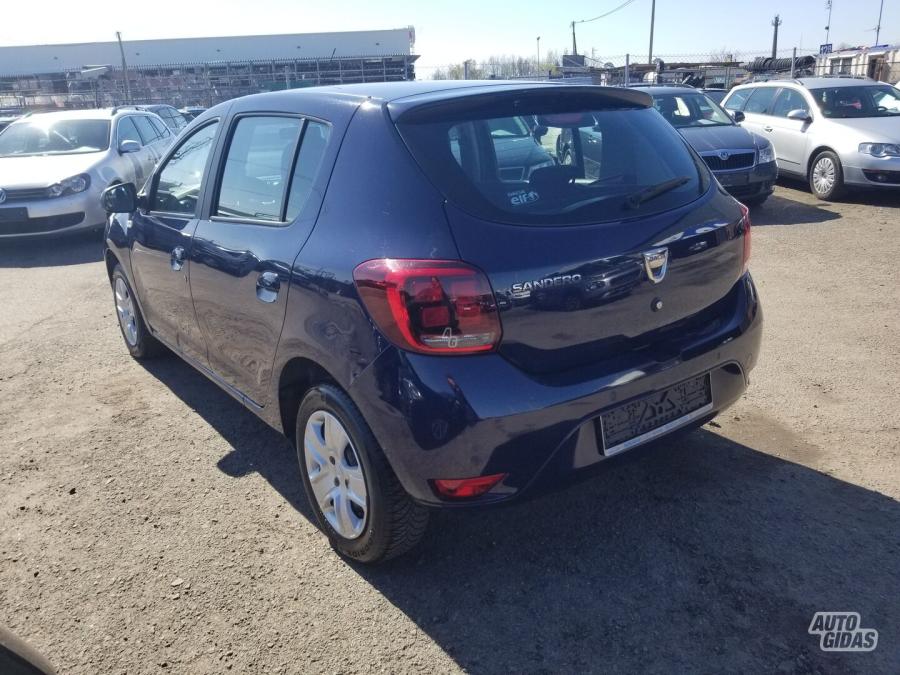 Zils Dacia Sandero 2019 Kauņa, ar dzinēja tilpumu 0.90 L un nobraukumu 161 tūkst. km par 3750 €, foto 8 vietnē AUTOMOTO.COM.LV