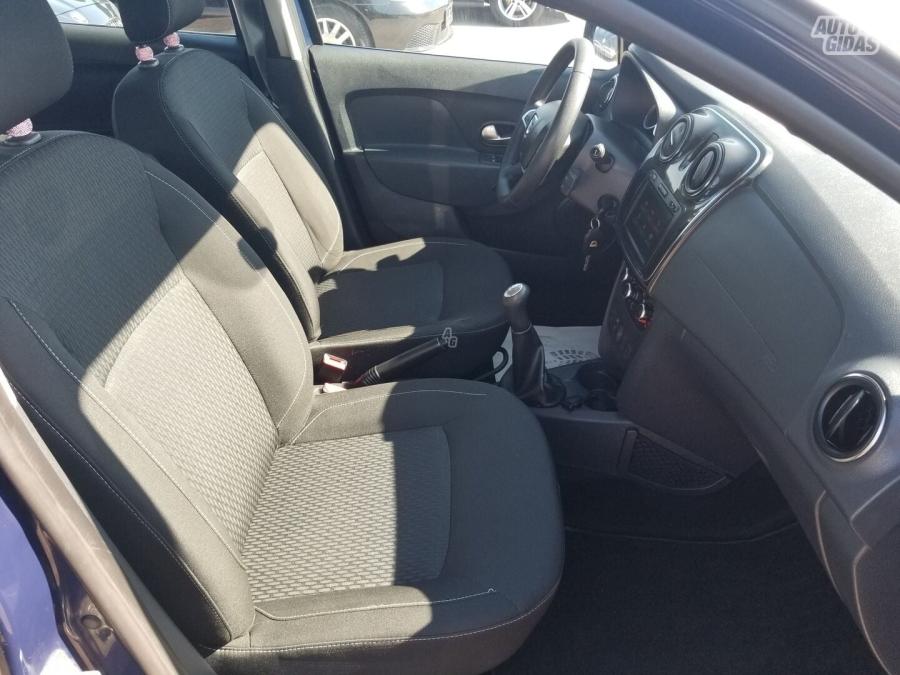 Zils Dacia Sandero 2019 Kauņa, ar dzinēja tilpumu 0.90 L un nobraukumu 161 tūkst. km par 3750 €, foto 10 vietnē AUTOMOTO.COM.LV