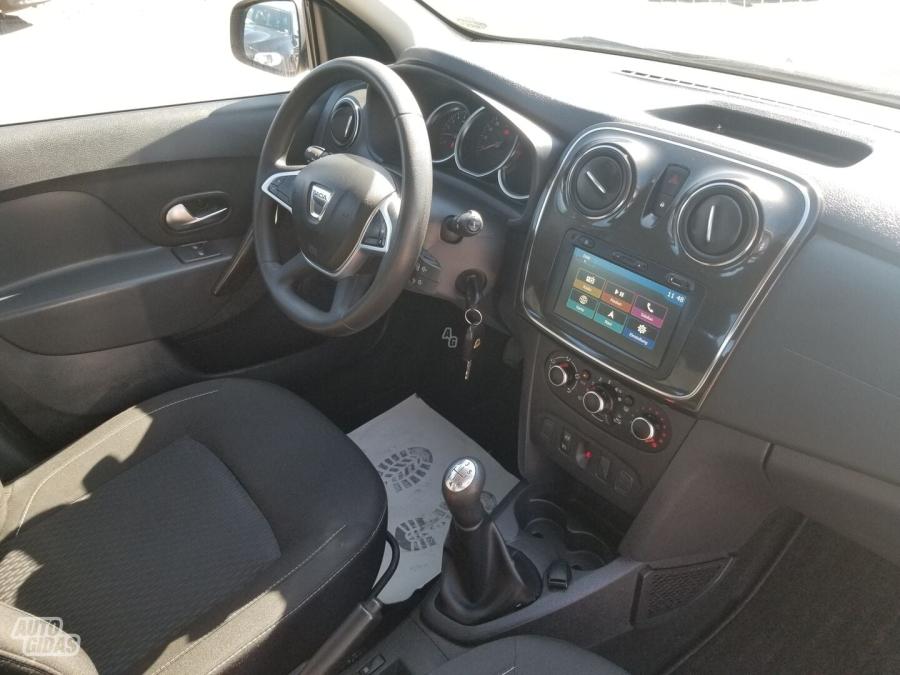 Zils Dacia Sandero 2019 Kauņa, ar dzinēja tilpumu 0.90 L un nobraukumu 161 tūkst. km par 3750 €, foto 11 vietnē AUTOMOTO.COM.LV