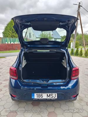 Blue Dacia Sandero 2019 in Paide, with an engine capacity of 1.00 L and mileage of 89 thousand km for 3490 €, photo 8 on AUTOMOTO.COM.LV