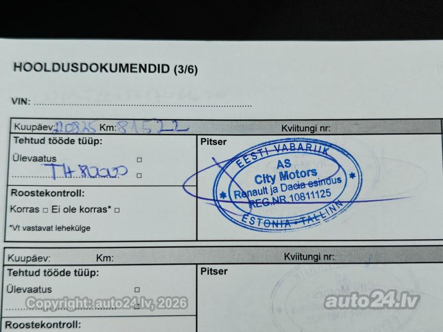 Blue Dacia Sandero 2019 in Paide, with an engine capacity of 1.00 L and mileage of 89 thousand km for 3490 €, photo 28 on AUTOMOTO.COM.LV