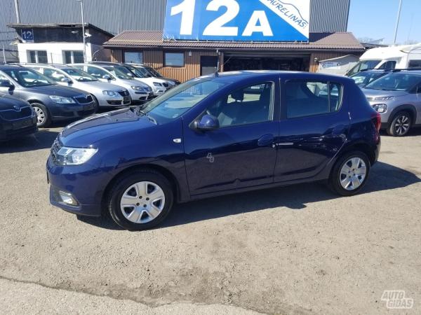 Blue Dacia Sandero 2019 in Kaunas, with an engine capacity of 0.90 L and mileage of 161 thousand km for 3650 €, photo 3 on AUTOMOTO.COM.LV