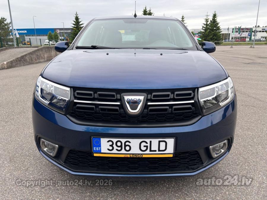 Blue Dacia Sandero 2019 in Paide, with an engine capacity of 1.00 L and mileage of 146 thousand km for 4390 €, photo 3 on AUTOMOTO.COM.LV