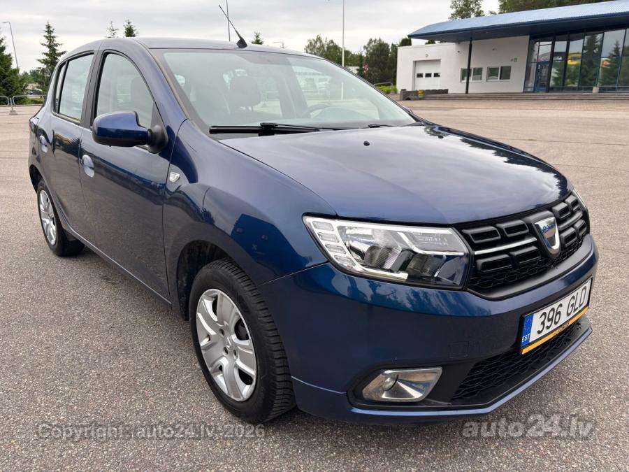 Blue Dacia Sandero 2019 in Paide, with an engine capacity of 1.00 L and mileage of 146 thousand km for 4390 €, photo 7 on AUTOMOTO.COM.LV