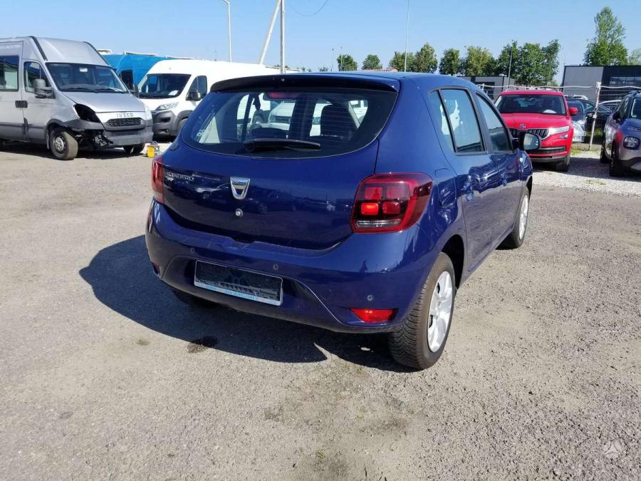 Синий Дачия Сандеро 2019 в Каунас, объемом двигателя 0.90 л и пробегом 160 тыс. км за 3550 €, фото 6 на AUTOMOTO.COM.LV
