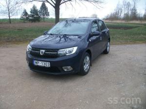 Blue Dacia Sandero 2020 in Jelgava, with an engine capacity of 1.50 L and mileage of 92 thousand km for 5500 €, photo  on AUTOMOTO.COM.LV