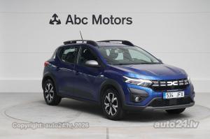 Blue Dacia Sandero 2023 in Tallinn, with an engine capacity of 1.00 L and mileage of 61 thousand km for 11990 €, photo 4 on AUTOMOTO.COM.LV