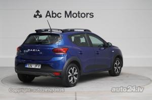 Blue Dacia Sandero 2023 in Tallinn, with an engine capacity of 1.00 L and mileage of 61 thousand km for 11990 €, photo 5 on AUTOMOTO.COM.LV