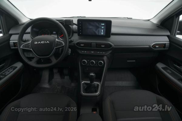 Blue Dacia Sandero 2023 in Tallinn, with an engine capacity of 1.00 L and mileage of 61 thousand km for 11990 €, photo 8 on AUTOMOTO.COM.LV