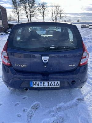 Zils Dacia Sandero 2009 Prienai, ar dzinēja tilpumu 1.40 L un nobraukumu 123 tūkst. km par 1650 €, foto 5 vietnē AUTOMOTO.COM.LV