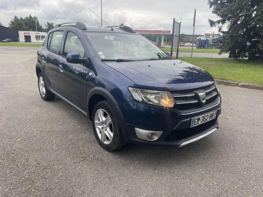 Zils Dacia Sandero 2016 Tauragė, ar dzinēja tilpumu 1.50 L un nobraukumu 227 tūkst. km par 3700 €, foto 7 vietnē AUTOMOTO.COM.LV