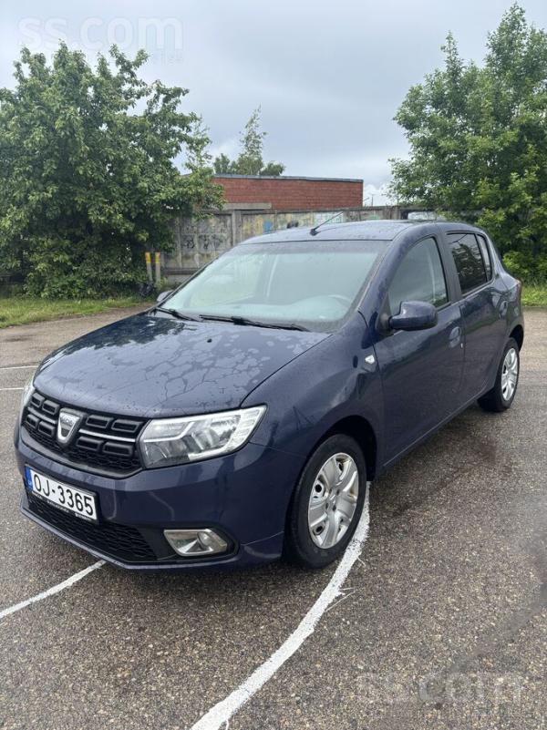 Синий Дачия Сандеро 2019 в Рига, объемом двигателя 1.50 л и пробегом 200 тыс. км за 4950 €, фото 3 на AUTOMOTO.COM.LV
