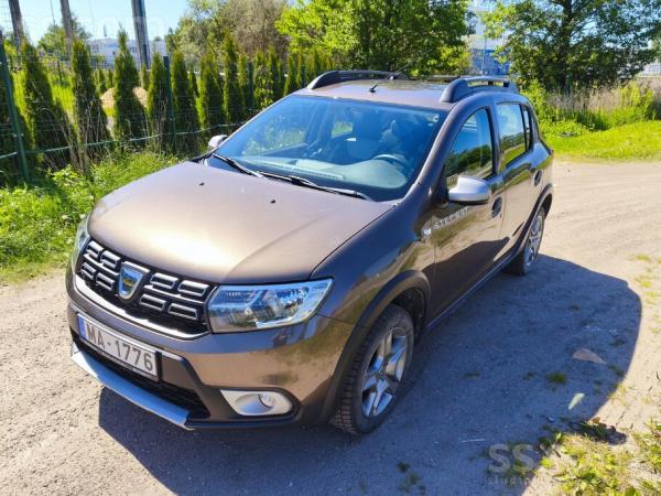 Brūns Dacia Sandero 2019 Rīga, ar dzinēja tilpumu 1.50 L un nobraukumu 71 tūkst. km par 7900 €, foto  vietnē AUTOMOTO.COM.LV