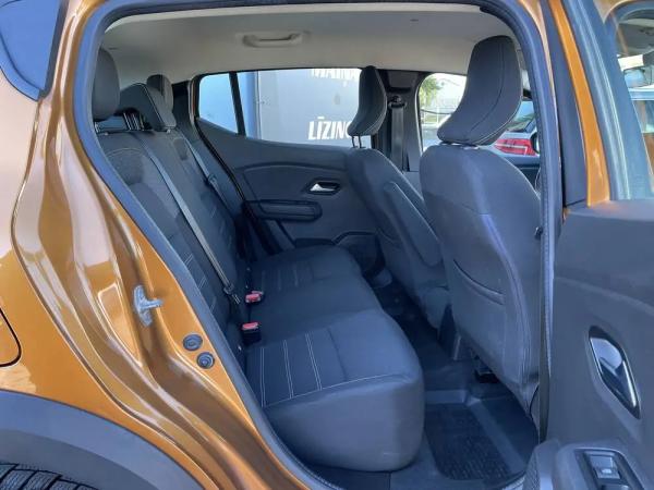 Brown Dacia Sandero 2021 in Talsi, with an engine capacity of 1.00 L and mileage of 93 thousand km for 10800 €, photo 8 on AUTOMOTO.COM.LV