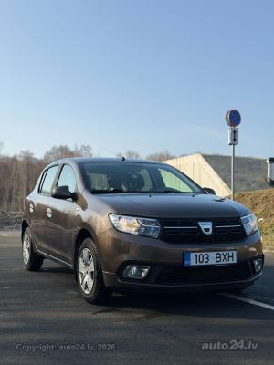 Brūns Dacia Sandero 2018 Tallina, ar dzinēja tilpumu 0.90 L un nobraukumu 103 tūkst. km par 5900 €, foto  vietnē AUTOMOTO.COM.LV