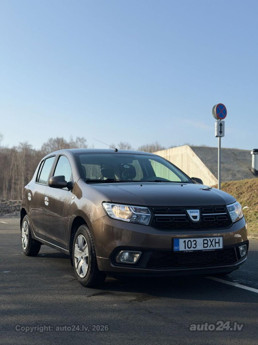 Brūns Dacia Sandero 2018 Tallina, ar dzinēja tilpumu 0.90 L un nobraukumu 103 tūkst. km par 5900 €, foto 1 vietnē AUTOMOTO.COM.LV