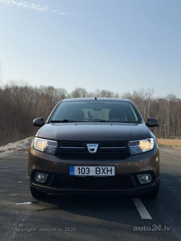 Brown Dacia Sandero 2018 in Tallinn, with an engine capacity of 0.90 L and mileage of 103 thousand km for 5900 €, photo 2 on AUTOMOTO.COM.LV