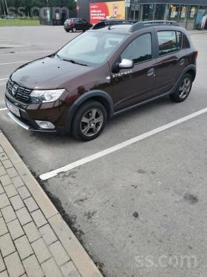 Brūns Dacia Sandero 2018 Rīga, ar dzinēja tilpumu 1.50 L un nobraukumu 85 tūkst. km par 6950 €, foto  vietnē AUTOMOTO.COM.LV