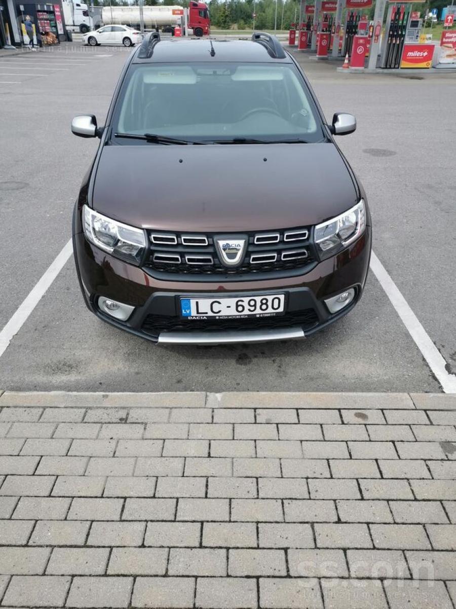 Brūns Dacia Sandero 2018 Rīga, ar dzinēja tilpumu 1.50 L un nobraukumu 85 tūkst. km par 6950 €, foto 3 vietnē AUTOMOTO.COM.LV