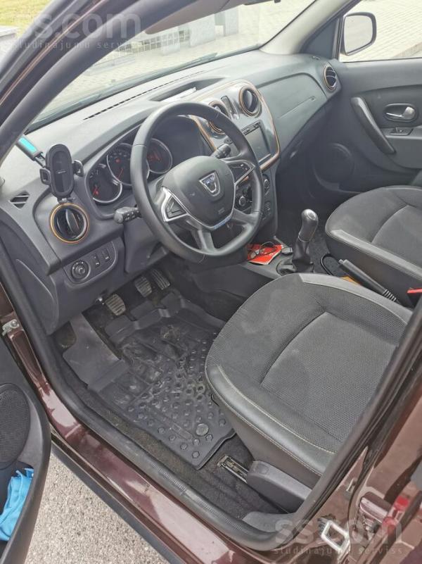 Brūns Dacia Sandero 2018 Rīga, ar dzinēja tilpumu 1.50 L un nobraukumu 85 tūkst. km par 6950 €, foto 6 vietnē AUTOMOTO.COM.LV