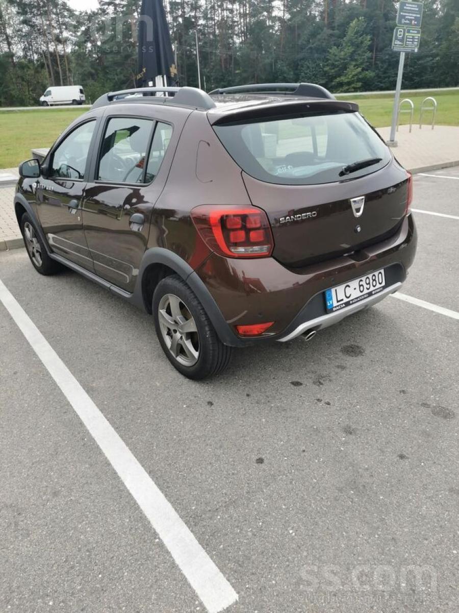 Brūns Dacia Sandero 2018 Rīga, ar dzinēja tilpumu 1.50 L un nobraukumu 85 tūkst. km par 6950 €, foto 10 vietnē AUTOMOTO.COM.LV