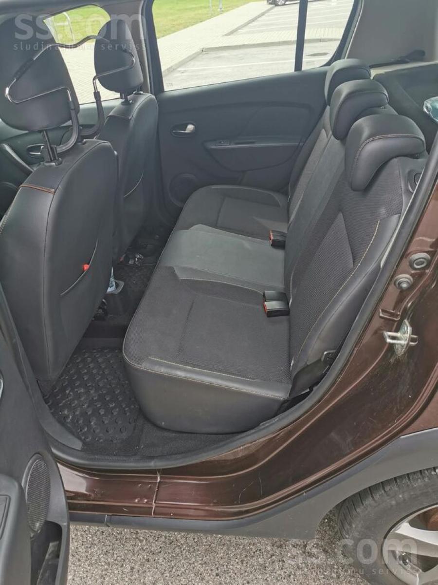 Brūns Dacia Sandero 2018 Rīga, ar dzinēja tilpumu 1.50 L un nobraukumu 85 tūkst. km par 6950 €, foto 11 vietnē AUTOMOTO.COM.LV