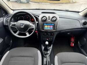 Brown Dacia Sandero 2019 in Riga, with an engine capacity of 0.90 L and mileage of 89 thousand km for 8550 €, photo 10 on AUTOMOTO.COM.LV