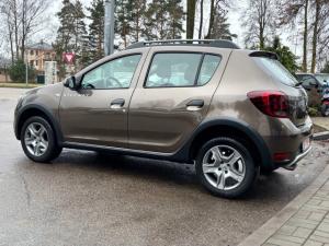 Brown Dacia Sandero 2019 in Riga, with an engine capacity of 0.90 L and mileage of 89 thousand km for 8550 €, photo 13 on AUTOMOTO.COM.LV