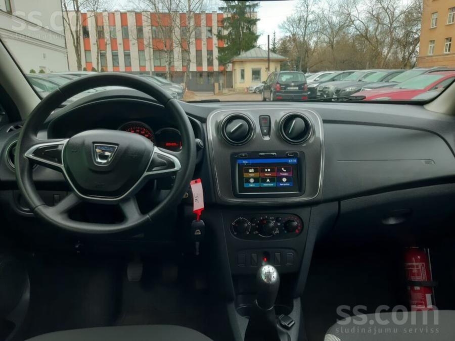 Brown Dacia Sandero 2019 in Daugavpils, with an engine capacity of 0.90 L and mileage of 0 thousand km for 8150 €, photo 19 on AUTOMOTO.COM.LV