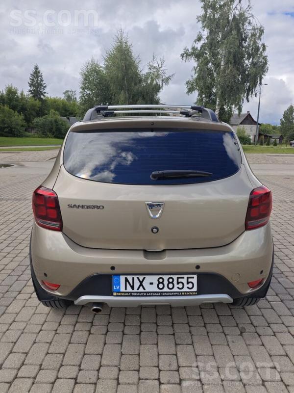 Brown Dacia Sandero 2020 in Rezekne, with an engine capacity of 1.00 L and mileage of 60 thousand km for 5900 €, photo 5 on AUTOMOTO.COM.LV