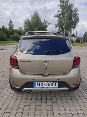 Brown Dacia Sandero 2020 in Rezekne, with an engine capacity of 1.00 L and mileage of 60 thousand km for 5900 €, photo 6 on AUTOMOTO.COM.LV