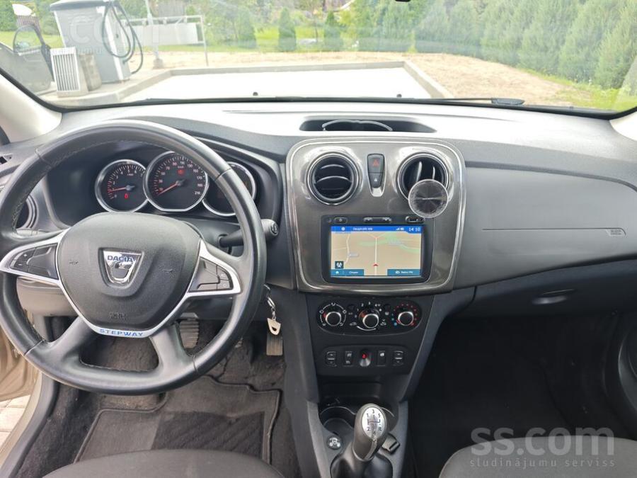Brown Dacia Sandero 2020 in Rezekne, with an engine capacity of 1.00 L and mileage of 60 thousand km for 5900 €, photo 9 on AUTOMOTO.COM.LV