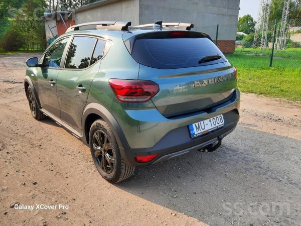 Zaļš Dacia Sandero 2024 Ogre, ar dzinēja tilpumu 1.00 L un nobraukumu 24 tūkst. km par 14500 €, foto 8 vietnē AUTOMOTO.COM.LV