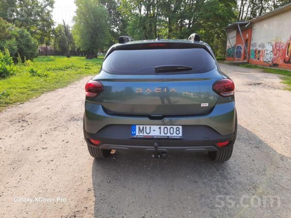 Zaļš Dacia Sandero 2024 Ogre, ar dzinēja tilpumu 1.00 L un nobraukumu 24 tūkst. km par 14500 €, foto 9 vietnē AUTOMOTO.COM.LV