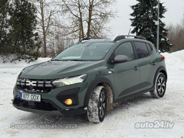 Zaļš Dacia Sandero 2023 Tallina, ar dzinēja tilpumu 1.00 L un nobraukumu 20 tūkst. km par 12100 €, foto 1 vietnē AUTOMOTO.COM.LV