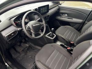 Green Dacia Sandero 2023 in Vilnius, with an engine capacity of 1.00 L and mileage of 60 thousand km for 12500 €, photo 7 on AUTOMOTO.COM.LV