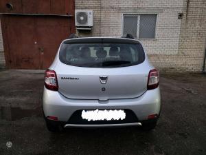 Grey Dacia Sandero 2017 in Kaunas, with an engine capacity of 0.90 L and mileage of 135 thousand km for 4500 €, photo 5 on AUTOMOTO.COM.LV